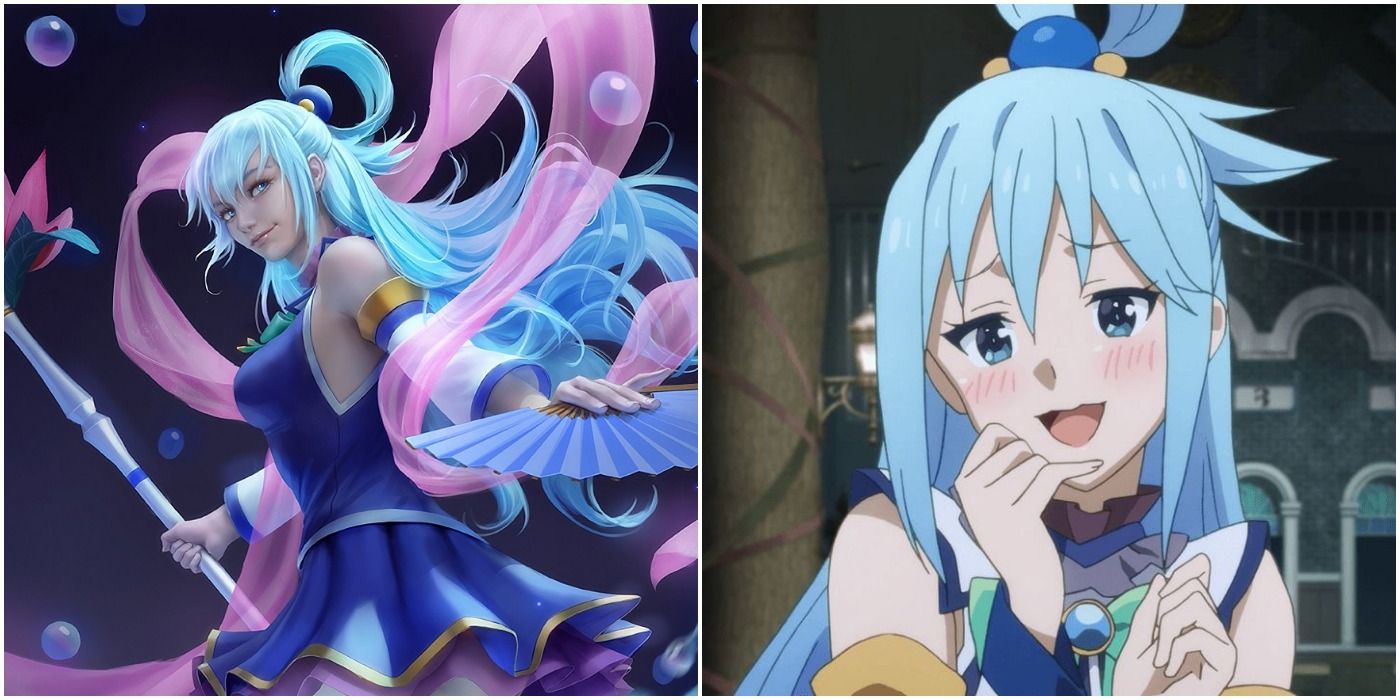 KonoSuba: 10 piezas de Aqua Fan Art que nos encantan | Cultture