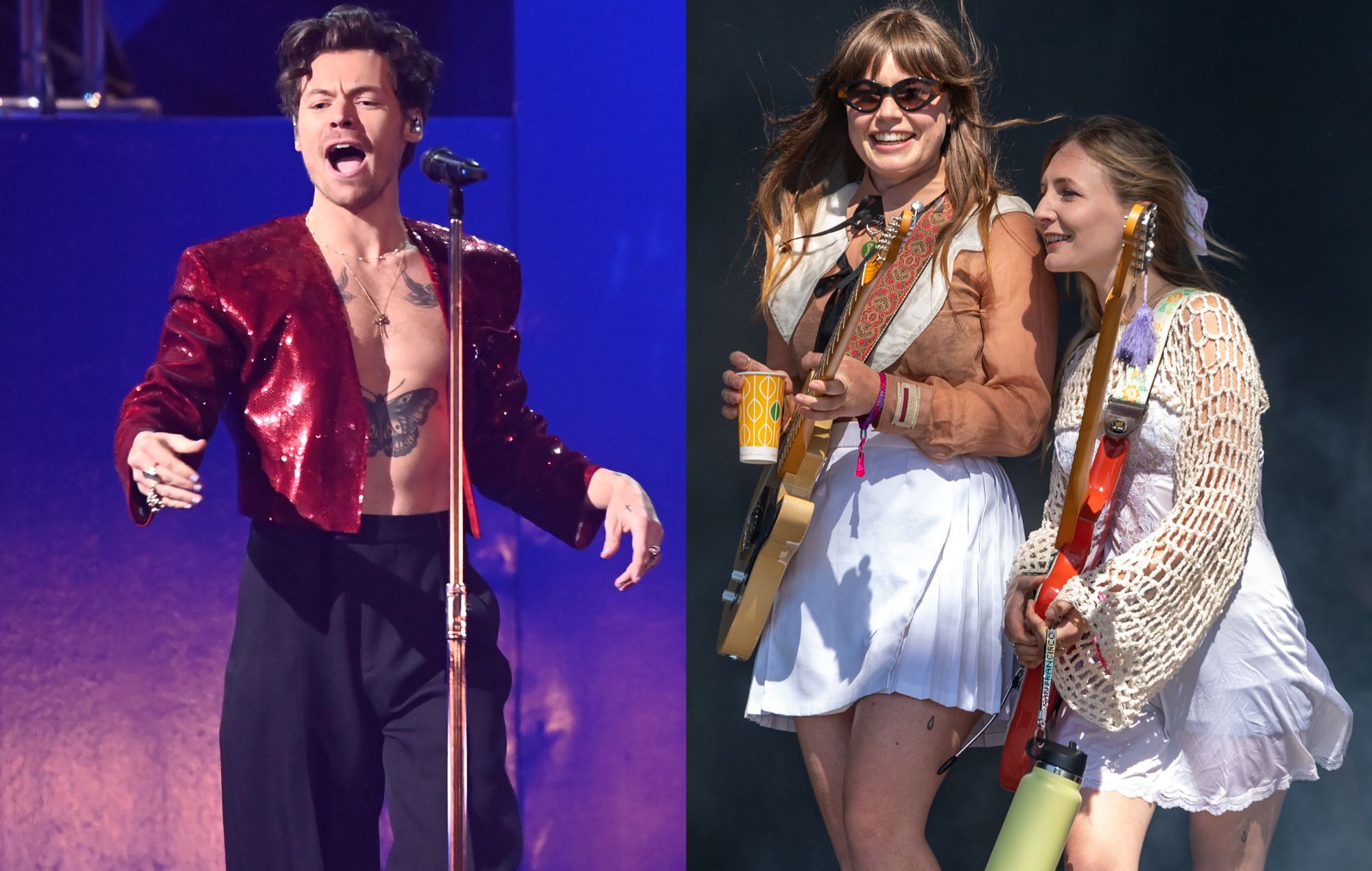 Mira cómo Harry Styles interpreta 'Wet Dream' con Wet Leg | Cultture