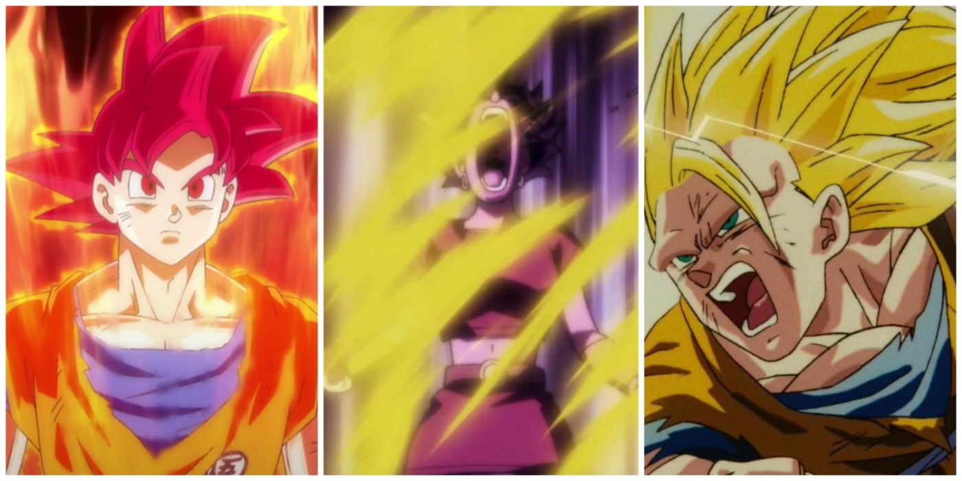 10 grandes diferencias entre las transformaciones Super Saiyan de DBZ y ...