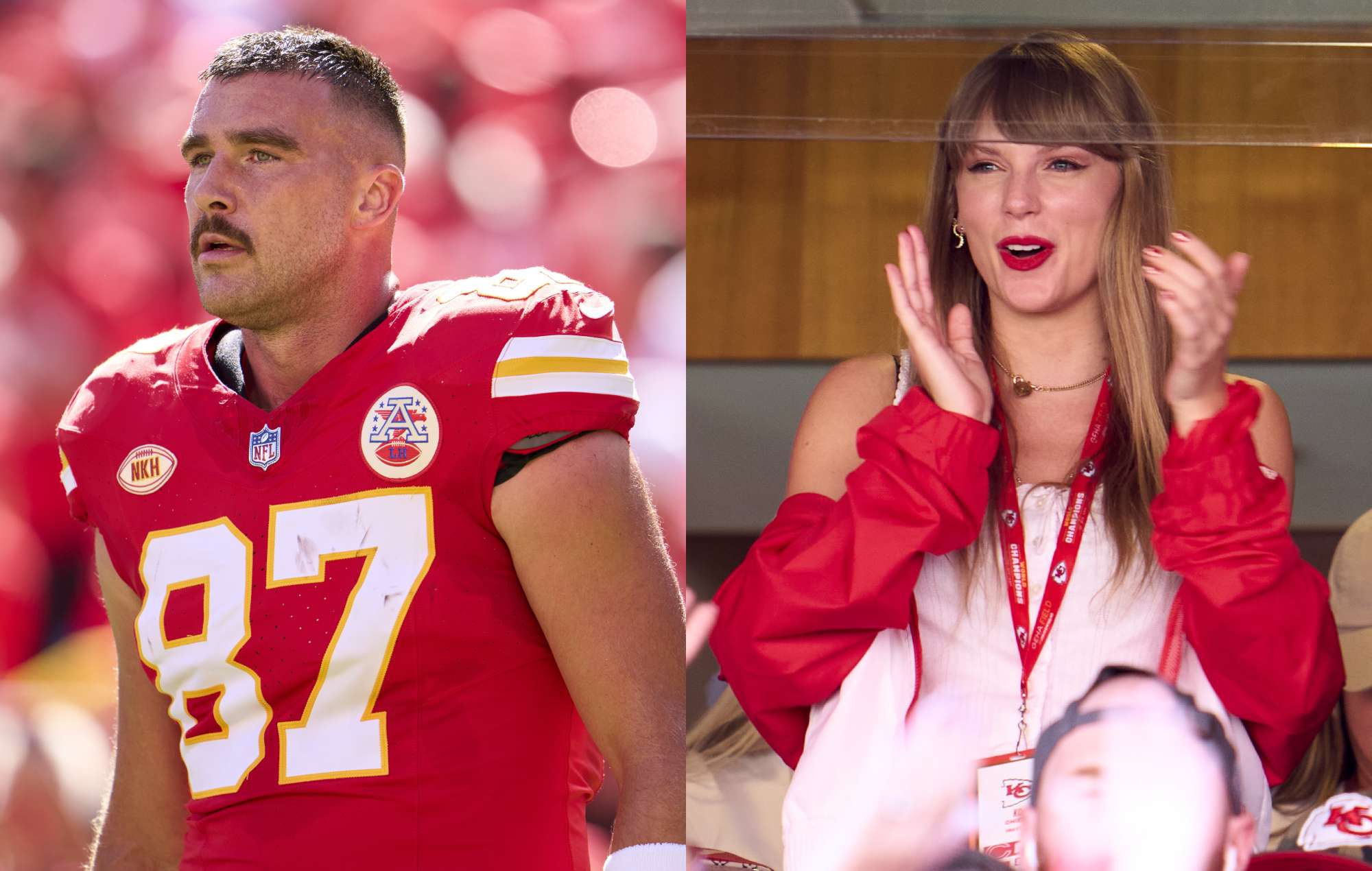 Travis Kelce habla sobre la asistencia de Taylor Swift al partido de los Kansas City Chiefs ...
