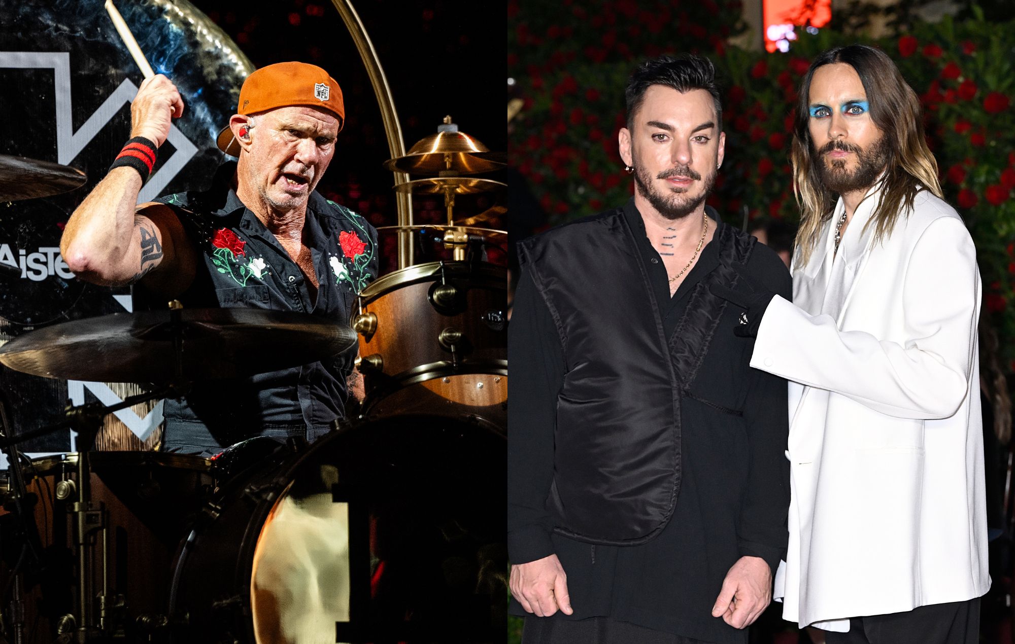 Thirty Seconds To Mars reaccionan al "increíble" vídeo viral de Chad Smith sobre la batería ...