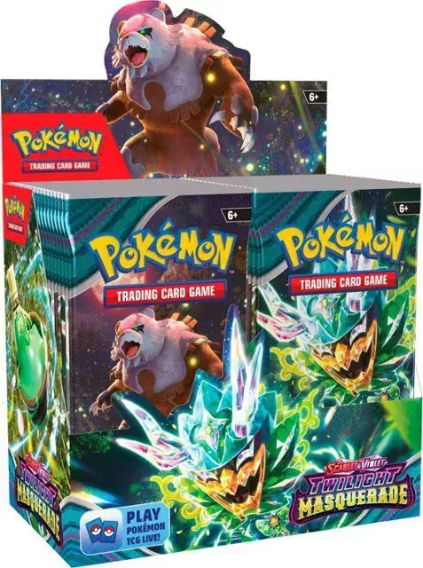 Dónde reservar los sets Pokémon TCG: Escarlata y Violeta - La Mascarada del Crepúsculo | Cultture