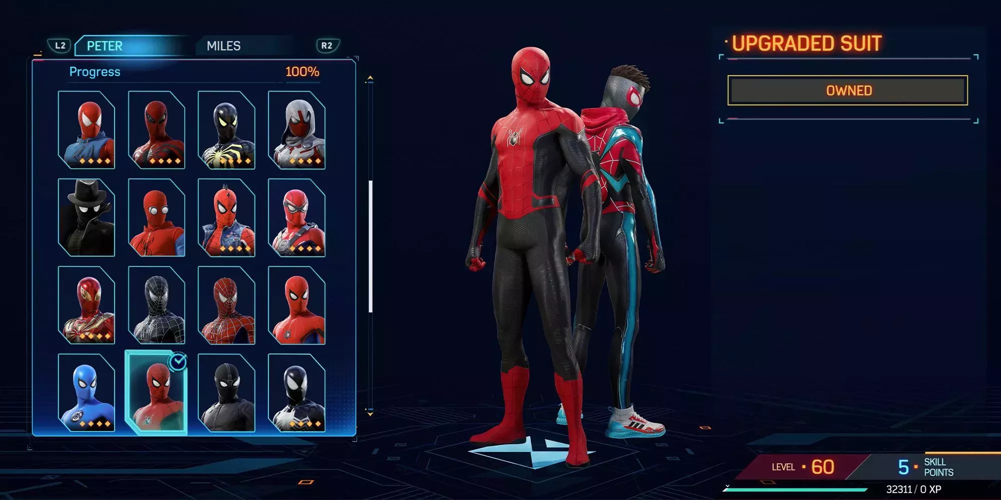 Los 10 mejores trajes de Marvel's Spider-Man 2, ordenados por estilo | Cultture