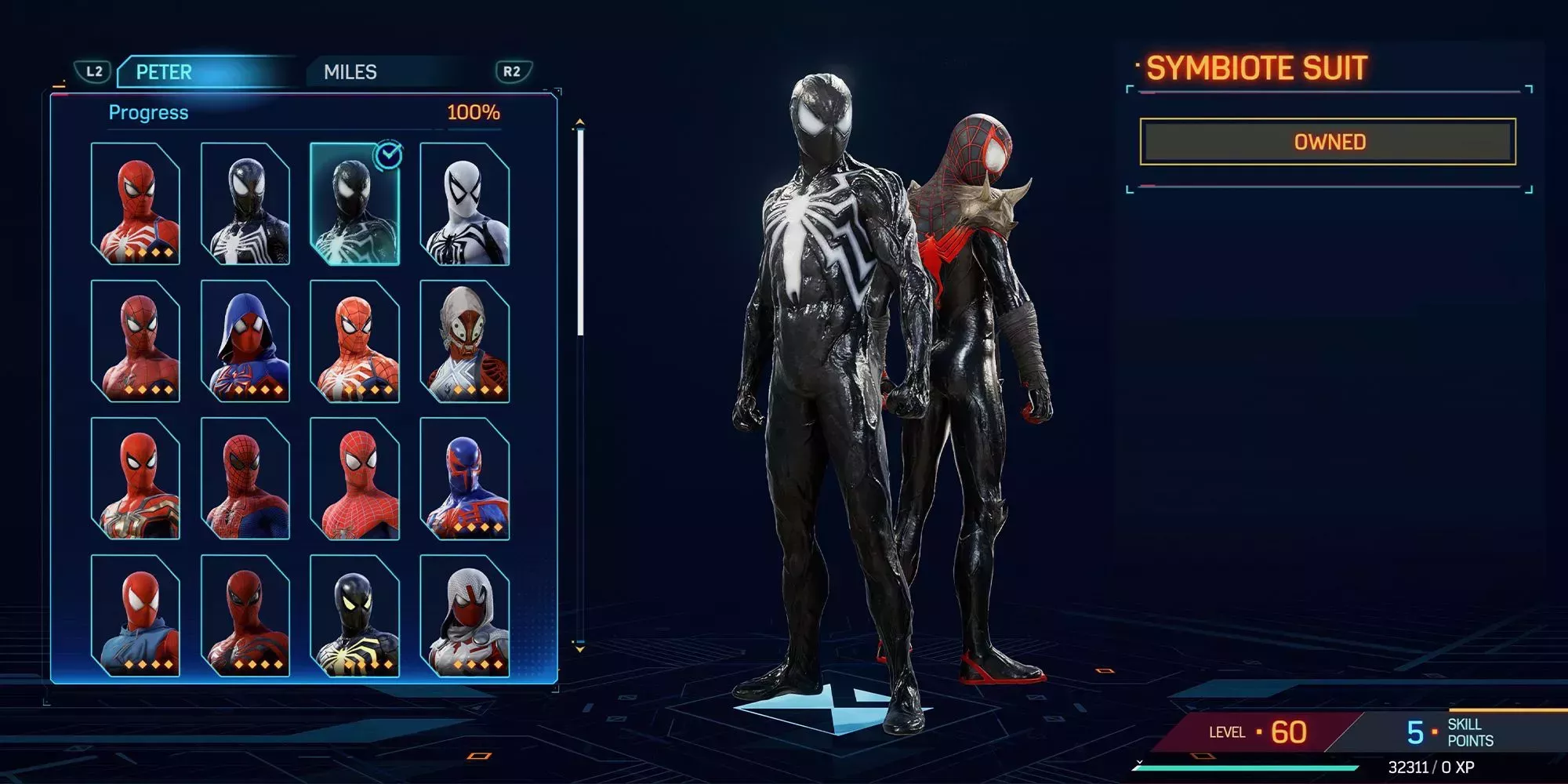 Los 10 mejores trajes de Marvel's Spider-Man 2, ordenados por estilo | Cultture